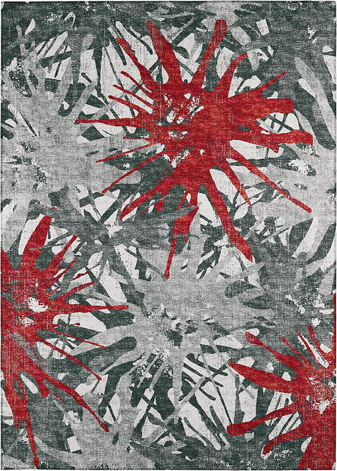 Wrought Studio Avayiah Red Rug | Wayfair