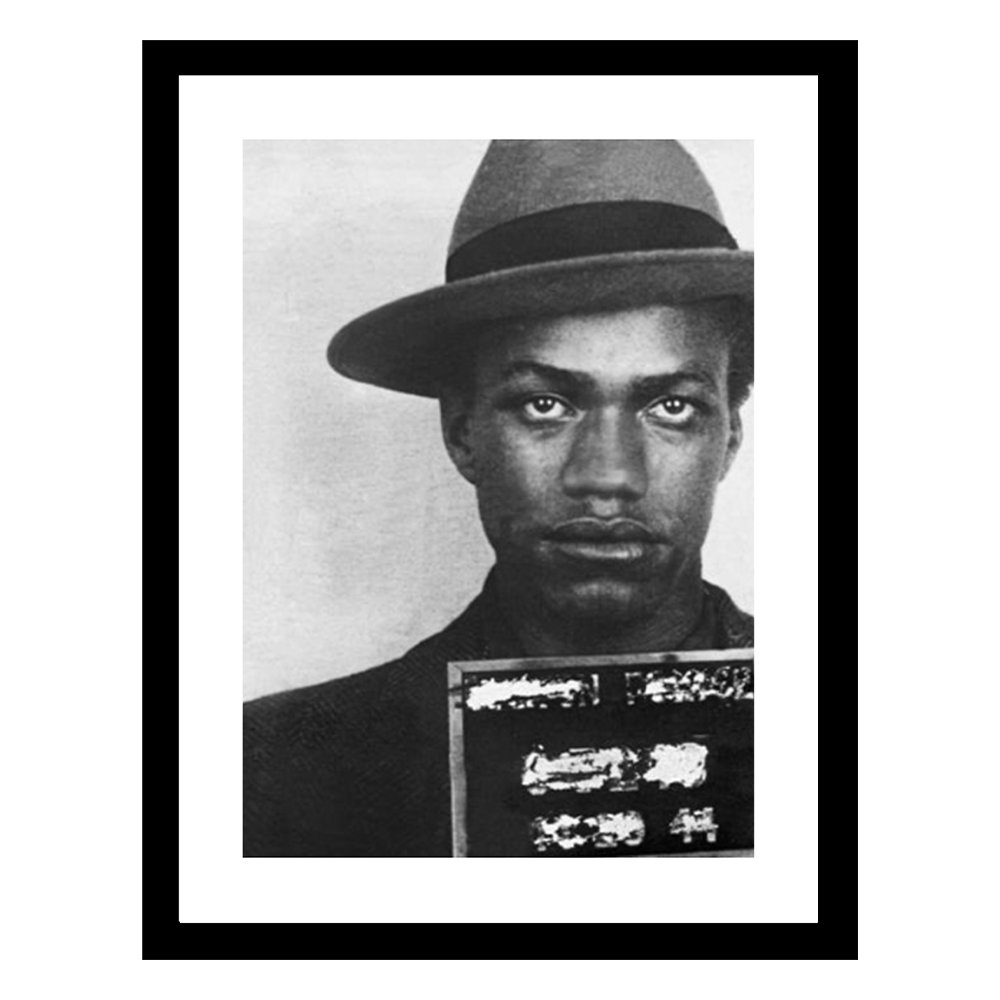 Venice Beach Collections Malcolm X 1944 Mugshot - Picture Frame ...