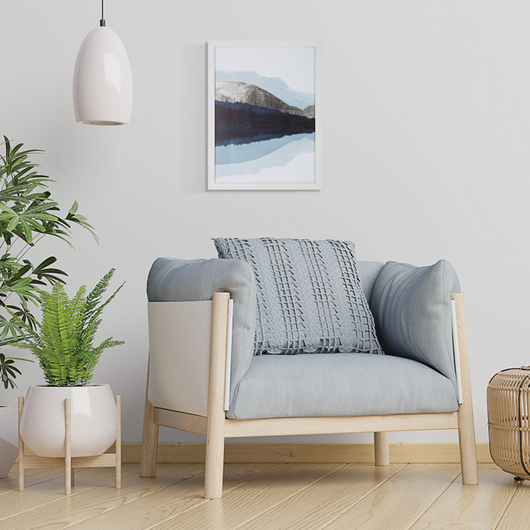 Foundry Select Modern Landscape - Picture Frame Graphic Art on Canvas ...