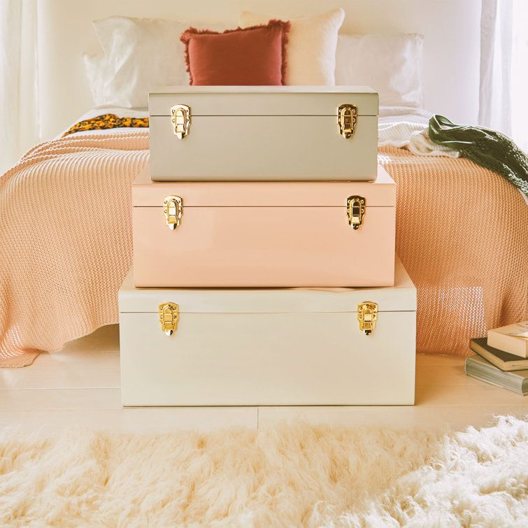 17 Stories 3 Piece Accent Trunk Set & Reviews | Wayfair.co.uk