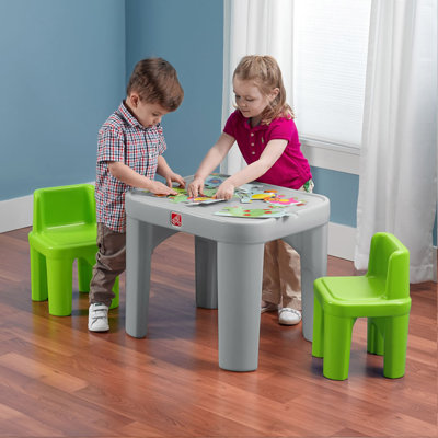 Step2 Kids 3 Piece Play / Activity Table and Chair Set & Reviews | Wayfair