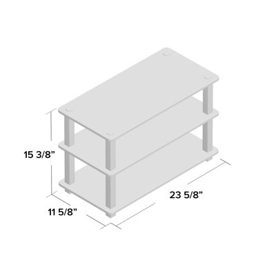 Ebern Designs 9 Pair Stackable Shoe Rack & Reviews | Wayfair