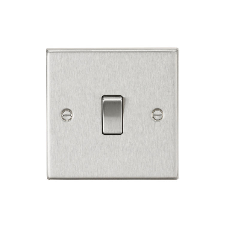 Knightsbridge 10AX 1G Intermediate Switch - Square Edge | Wayfair.co.uk