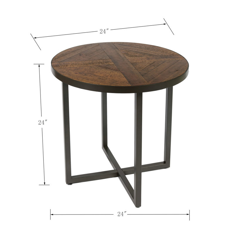 Three Posts™ Dillwyn End Table & Reviews | Wayfair