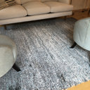 Mercury Row® Smoak Abstract Area Rug in Gray/Blue/Cream & Reviews | Wayfair