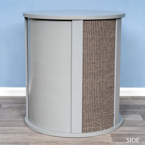 The Refined Feline Purrrrfect End Table Cat Bed - Wood Cat Furniture ...