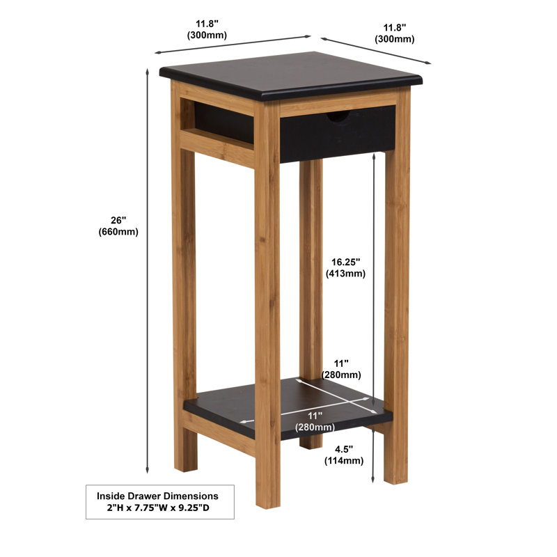 Wade Logan® Alfie-Thomas End Table & Reviews | Wayfair