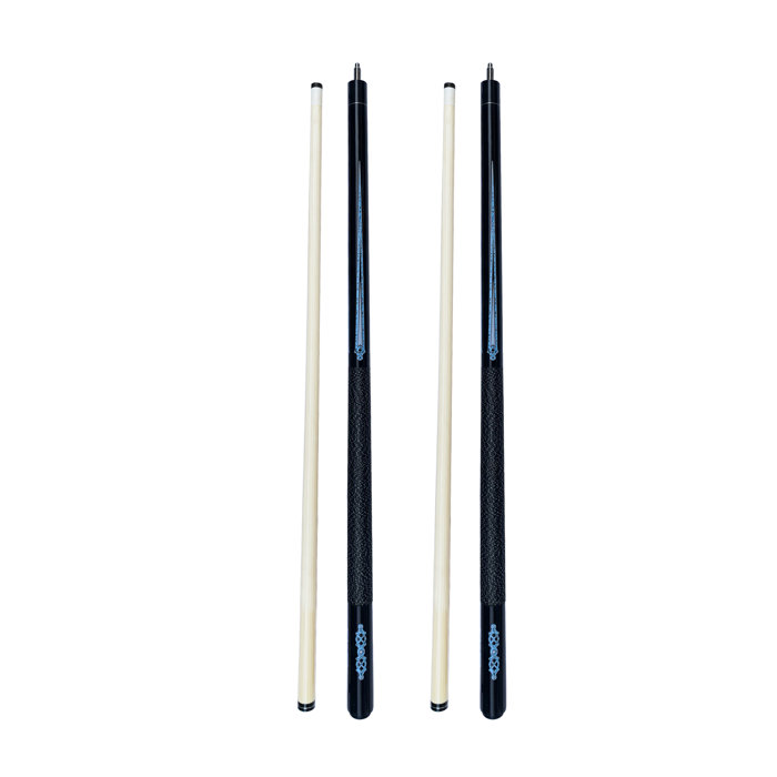 RACK Prime 58 inch Maplewood Billiard/Pool Cue, Black | Wayfair