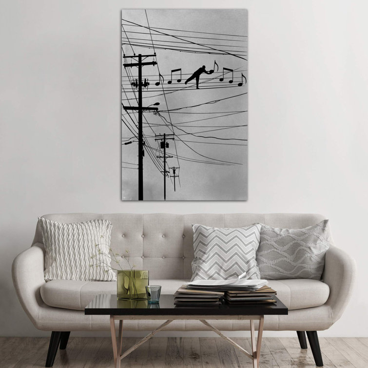 Borough Wharf High Notes by Rob Dobi - Graphic Art on Canvas | Wayfair ...
