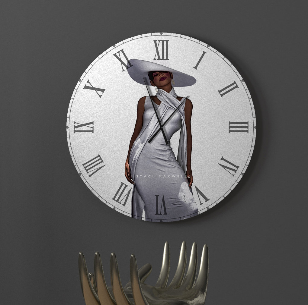 LeRoi Products Metal Wall Clock & Reviews | Wayfair