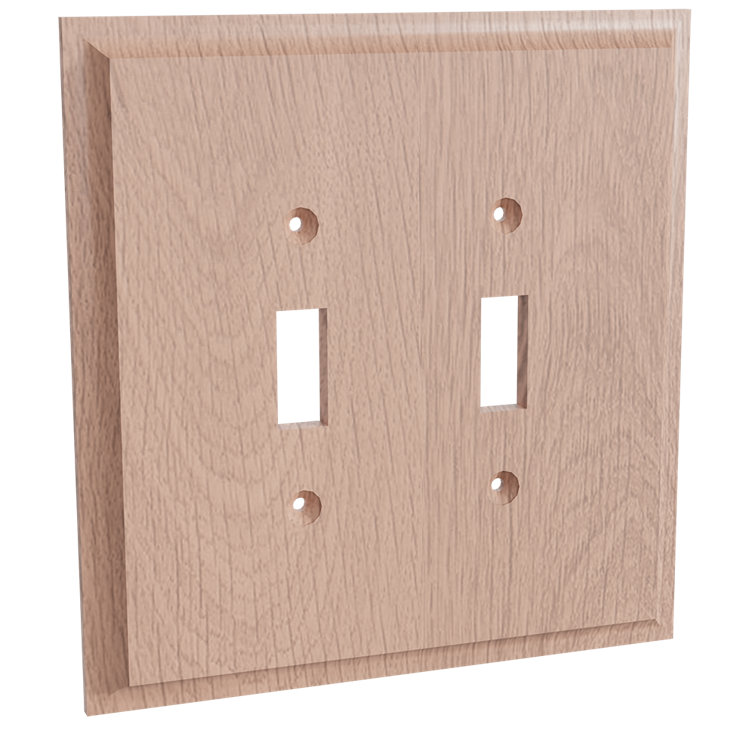 Designs of Distinction® Furniture Findings 2 Gang Duplex Outlet Wall ...