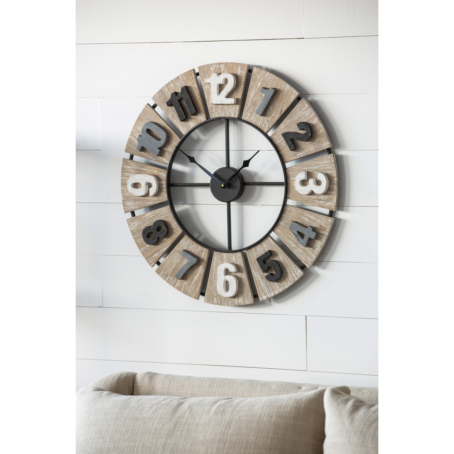 Gracie Oaks Wall Clock | Wayfair