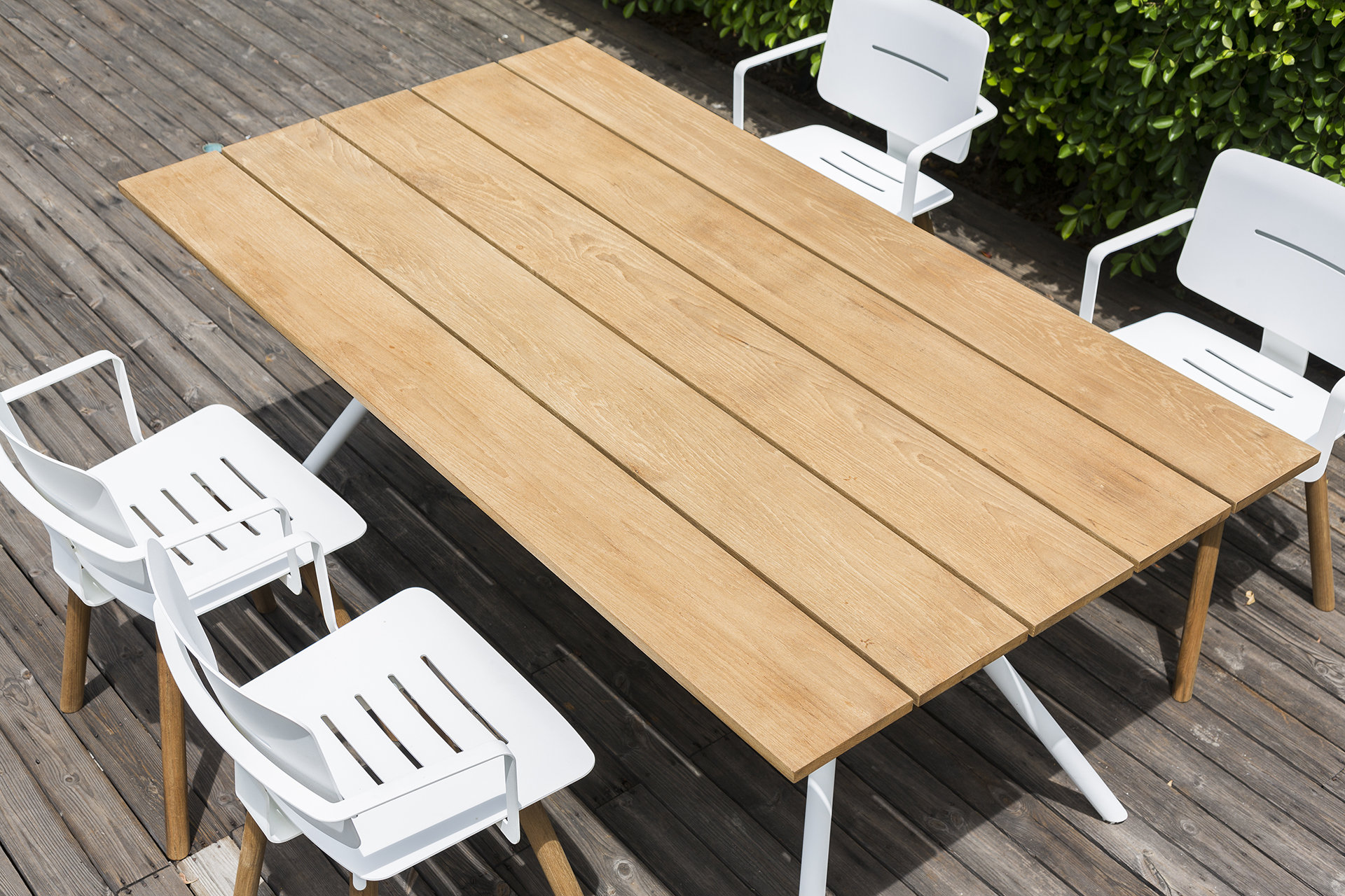 OASIQ Reef Teak Outdoor Dining Table | Wayfair
