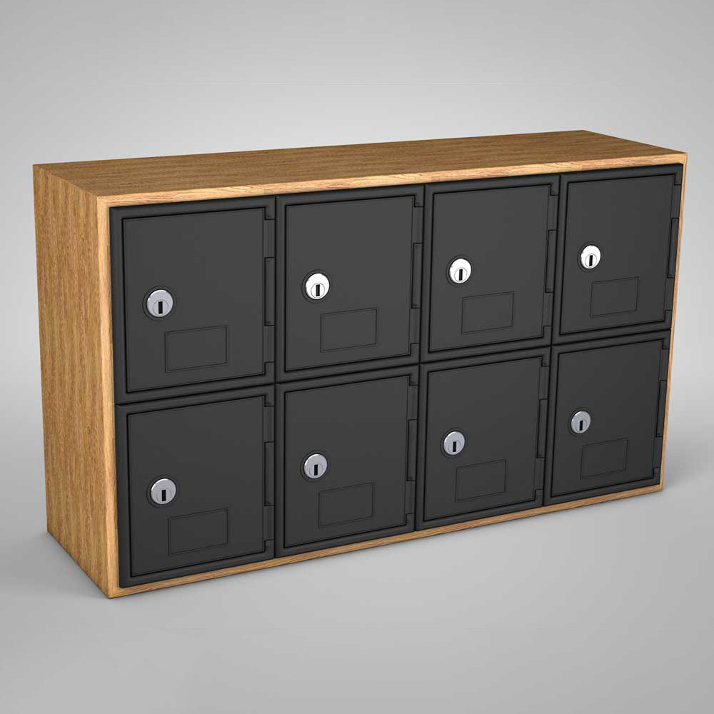 United Visual Products 2 - Tier 24" Wide Locker | Wayfair