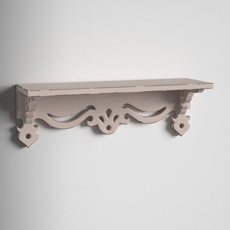 Kelly Clarkson Home Everly Rectangle Floating Shelf with Live Edge ...