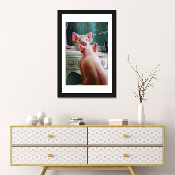 The Twillery Co.® Swindle Affirmation - Picture Frame Print | Wayfair