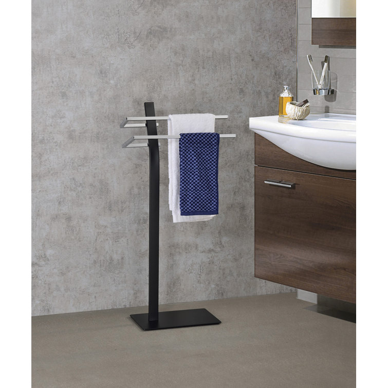 InRoom Designs Free Standing Towel Stand & Reviews | Wayfair