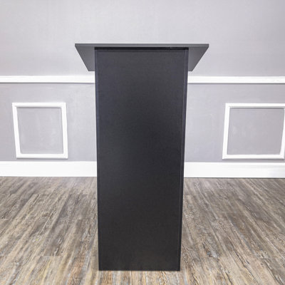 FixtureDisplays MDF Wood Podium Church Pulpit School Lectern Conference ...