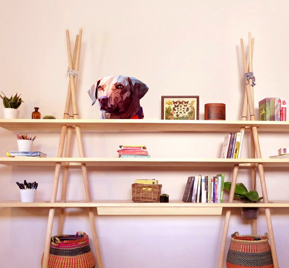 Trinx Dog Labrador Wall Decal | Wayfair