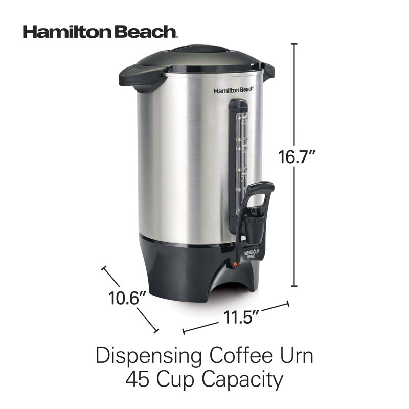 Hamilton Beach® Dispensing Coffee Urn & Reviews | Wayfair