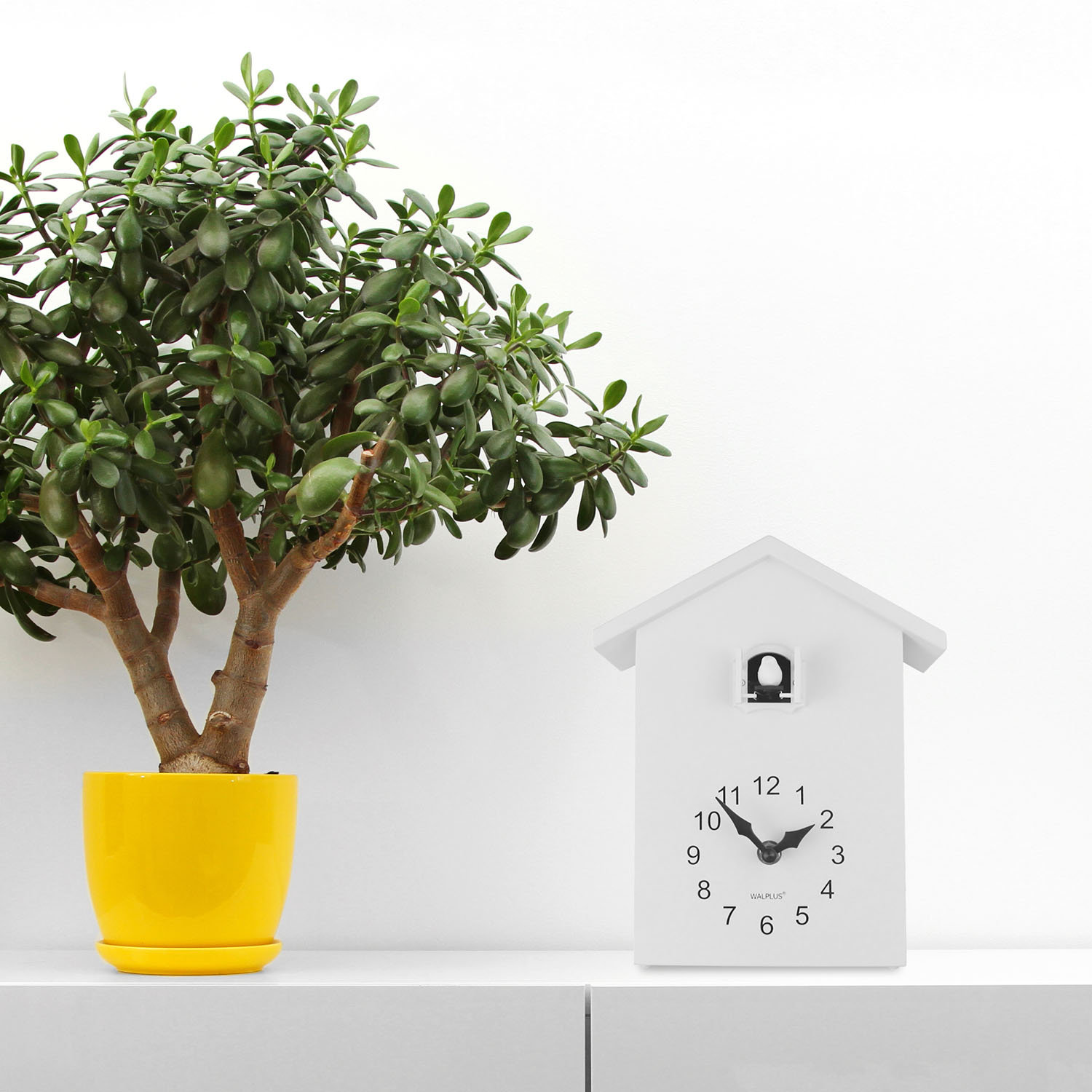 Walplus Farmhouse / Country Analog Mechanical Tabletop Clock | Wayfair