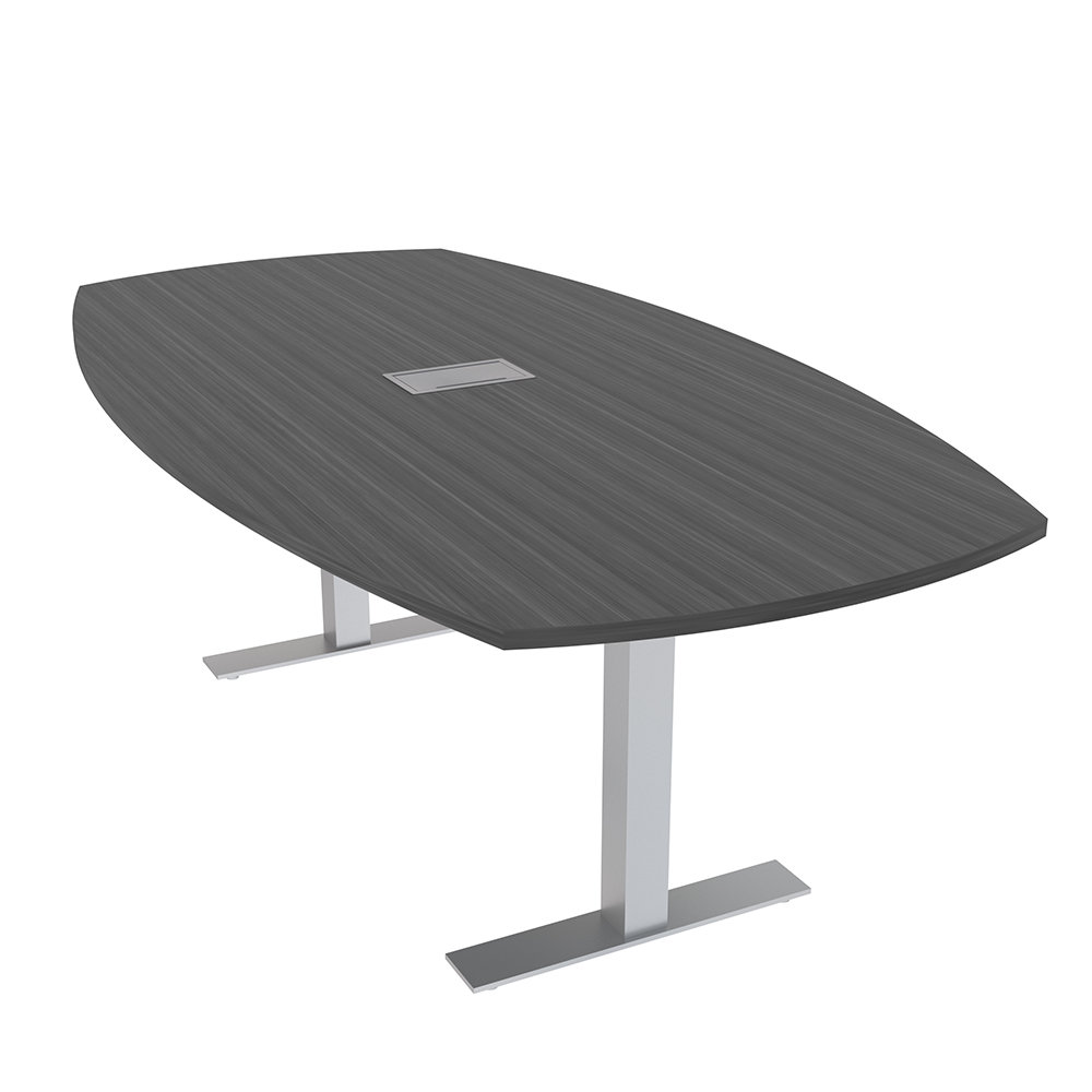 Skutchi Designs, Inc. 7X4 Arc Boat Conference Table With Power And Data ...