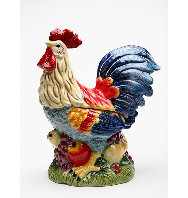 August Grove® Rooster Storage Jar & Reviews | Wayfair