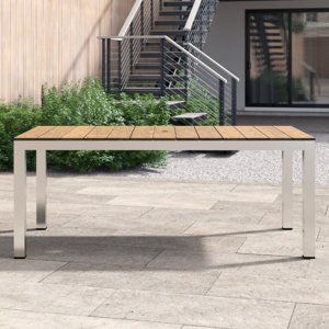 Sand & Stable Reginald Outdoor Dining Table & Reviews | Wayfair