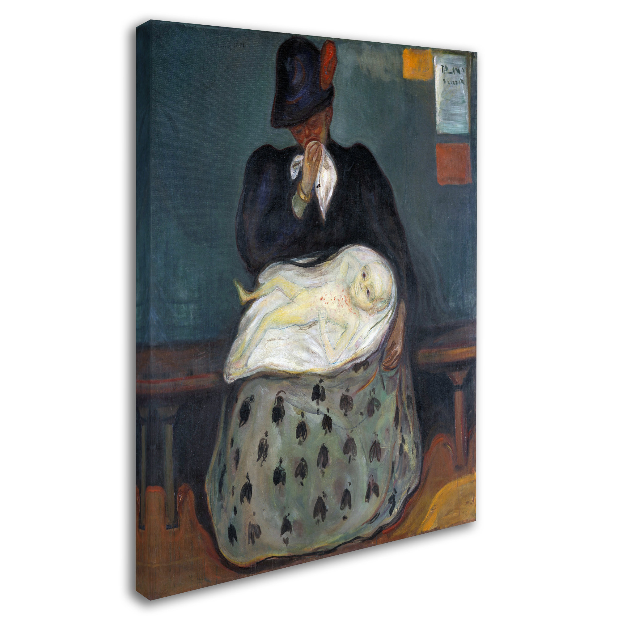 Vault W Artwork Edvard Munch Inheritance by Edvard Munch - Wrapped ...