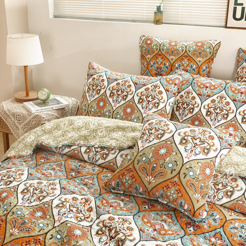 DaDa Bedding Bohemian Quilt Set & Reviews | Wayfair