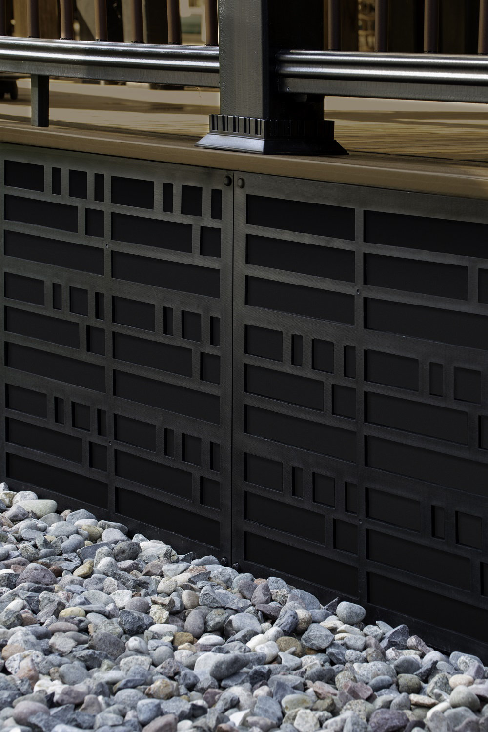 Grid Axcents 2 ft. H x 4 ft. W Polyethylene Privacy Screen | Wayfair