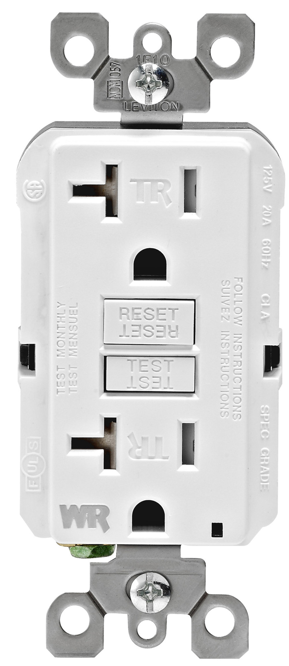 Leviton 20-Amp GFCI Outlet | Wayfair