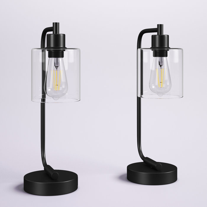 Beachcrest Home Touch Control Table Lamp Set With USB & Reviews | Wayfair