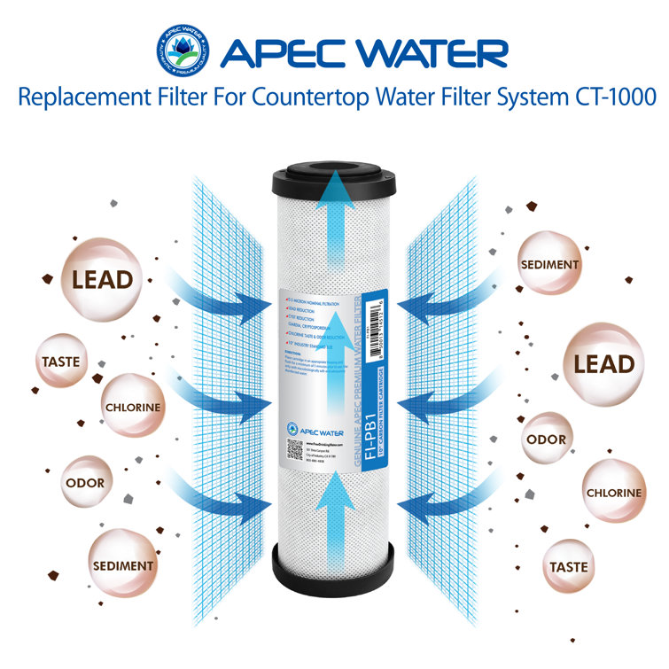 APEC WATER Drinking Water Replacement Filter | Wayfair