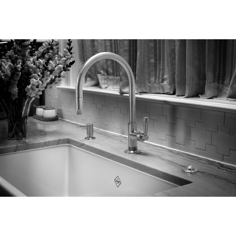 Rohl Graceline® Pull-Down Kitchen Faucet with C-Spout & Reviews | Wayfair