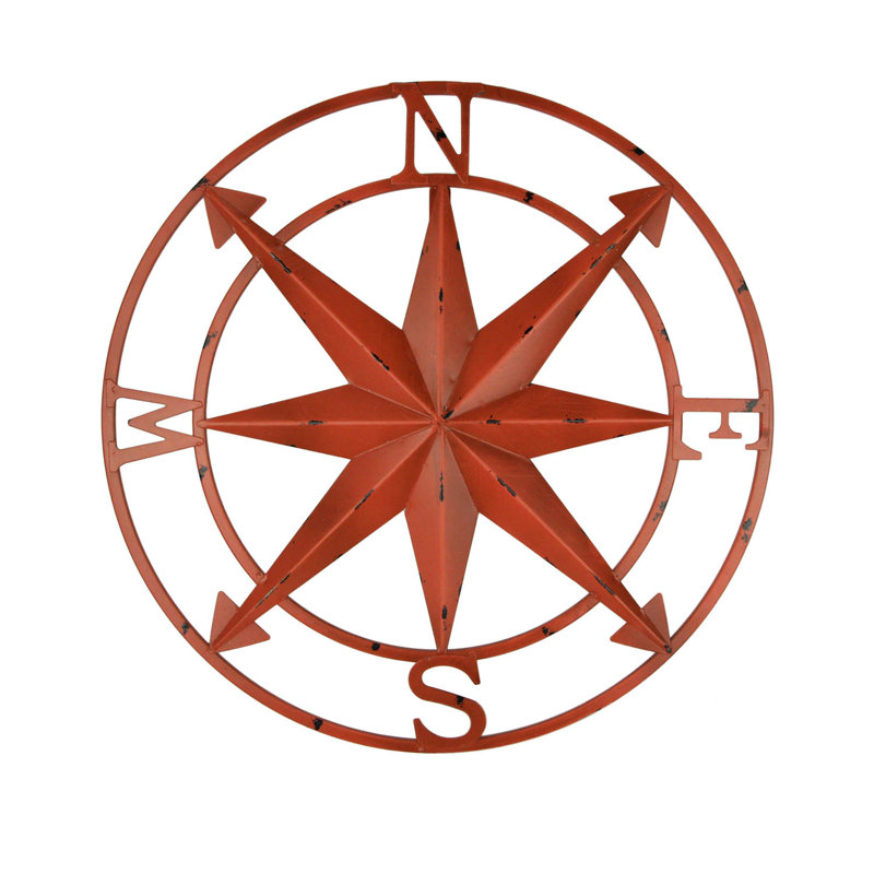 Longshore Tides Compass Rose Wall Décor & Reviews | Wayfair
