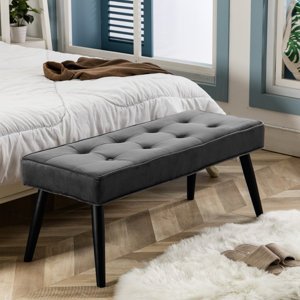 George Oliver Evalene Upholstered Bench & Reviews | Wayfair