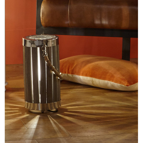 Foundstone Natalie 31.5cm Grey/Chrome Table Lamp | Wayfair.co.uk