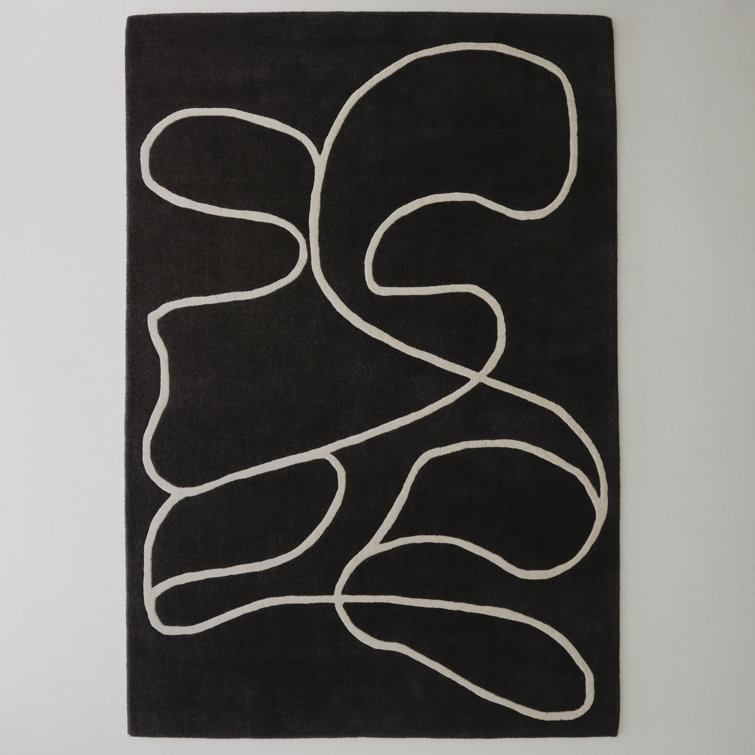 Jason Wu Meander Black Rug & Reviews | AllModern