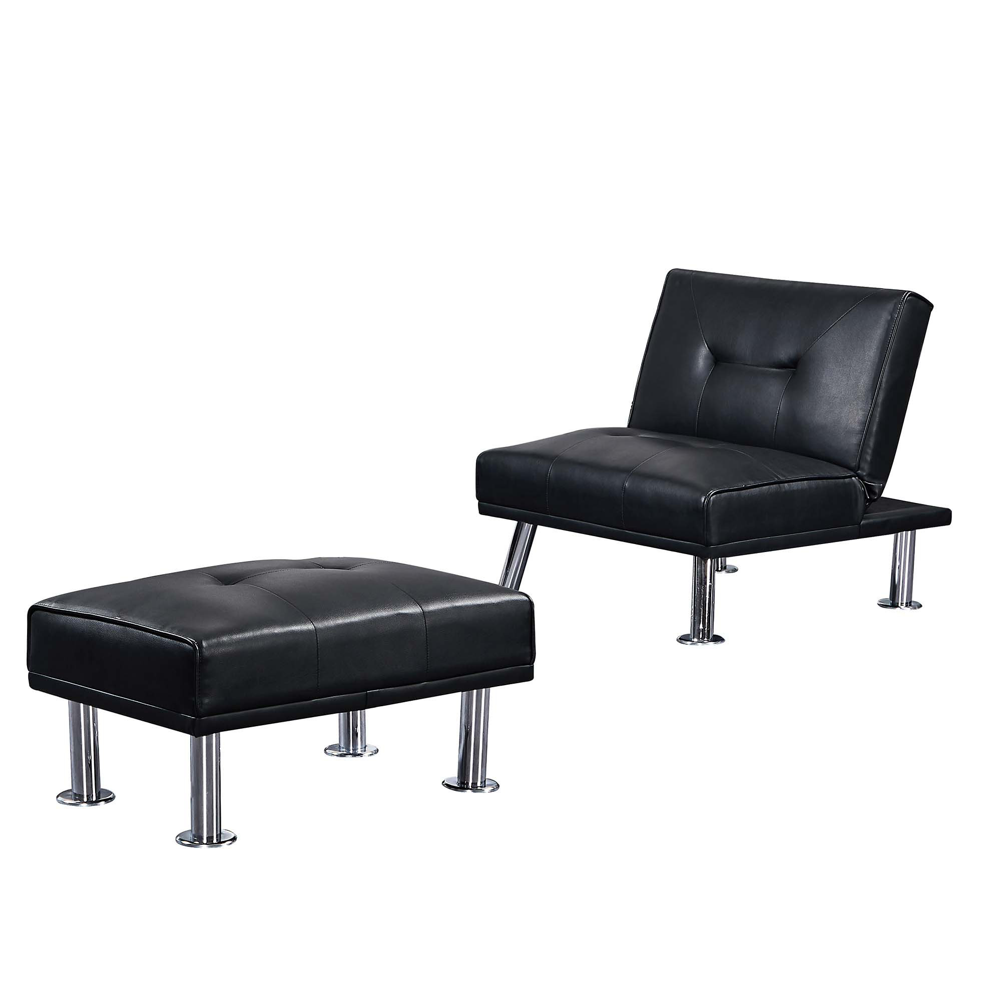 Ebern Designs Delamora 29.5'' Vegan Leather Sofa | Wayfair