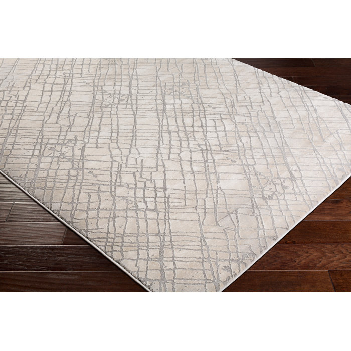 Greyleigh™ Bridgeton Gray/Cream Rug & Reviews | Wayfair