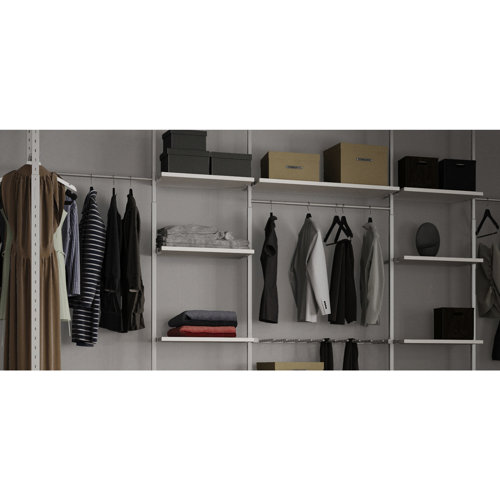Space Pro Aura Adjustable Clothes Storage System & Reviews | Wayfair.co.uk