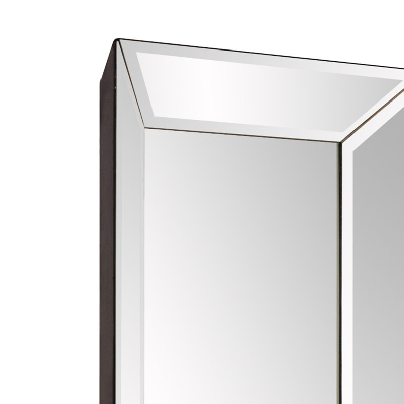 House of Hampton® Daesha Rectangle Glass Wall Mirror & Reviews | Wayfair