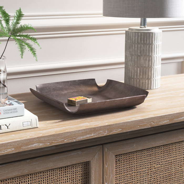 Joss & Main Demi Metal Tray & Reviews | Wayfair