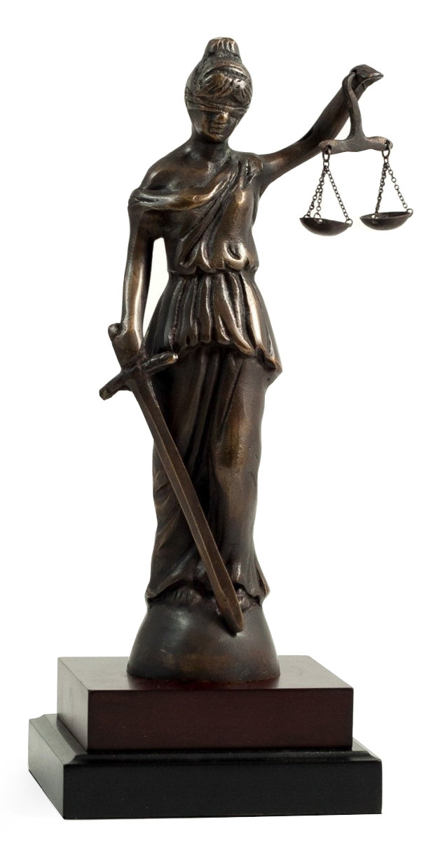 World Menagerie Lewallen Lady Justice Figurine | Wayfair