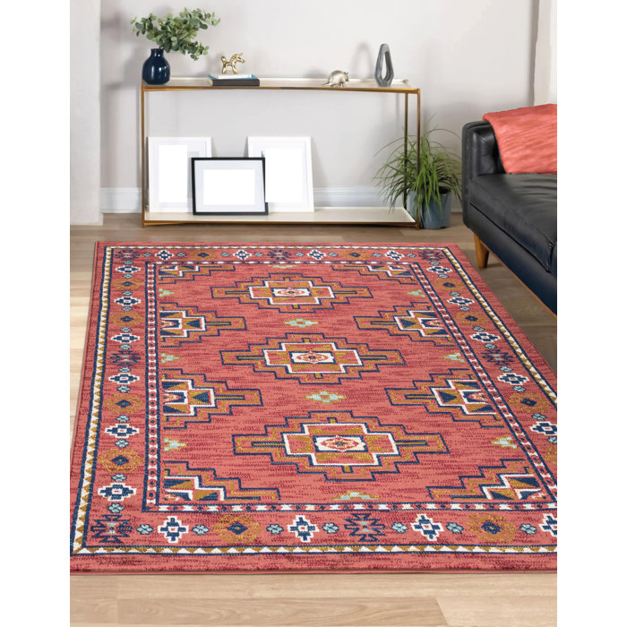 Gracie Oaks Oriental Large Area Rugs Soft Living Room Bedroom Carpet ...
