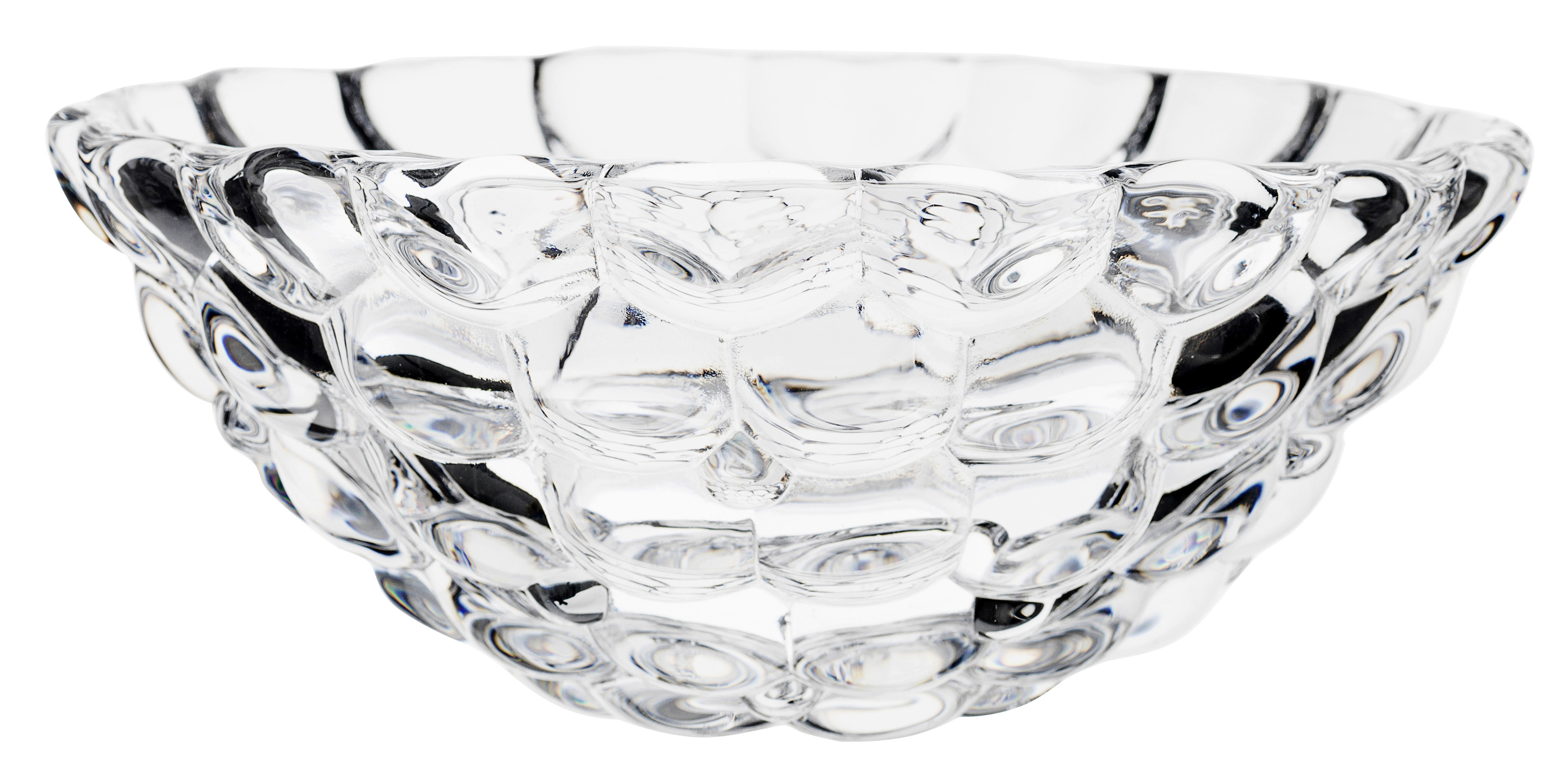 Orrefors Raspberry Handmade Crystal Decorative Bowl & Reviews | Wayfair