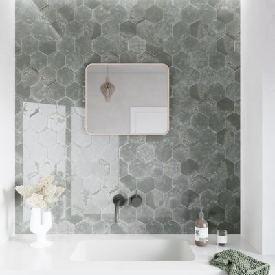 Supreme Tile Alma 5" x 6" Porcelain Wall & Floor Tile | Wayfair