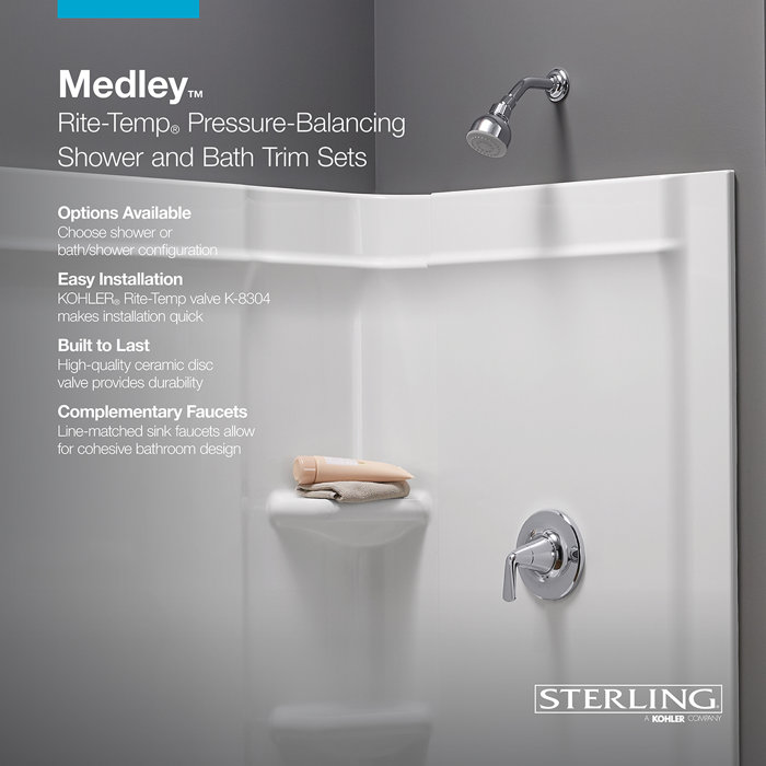 Sterling by Kohler Medley Shower Faucet Trim Set | Wayfair
