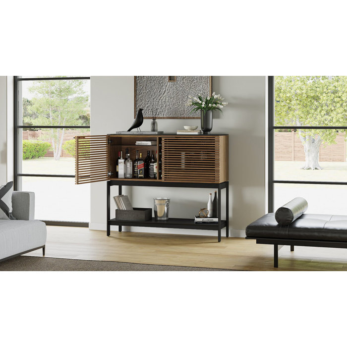 BDI USA Corridor 50'' Bar Cabinet | Wayfair